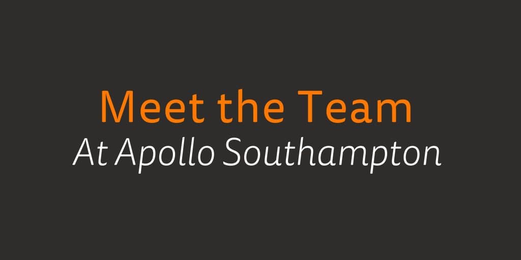 Meet the team at Apollo UK Southampton
